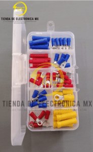 Kit de Terminales aisladas para cable (Con 55 piezas)